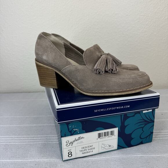 Seychelles | Shoes | Womens Seychelles Descent Suede Leather Block Heel ...